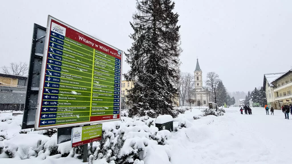 Wisła zimą - Perła Beskidów - Wspominamy Podróże