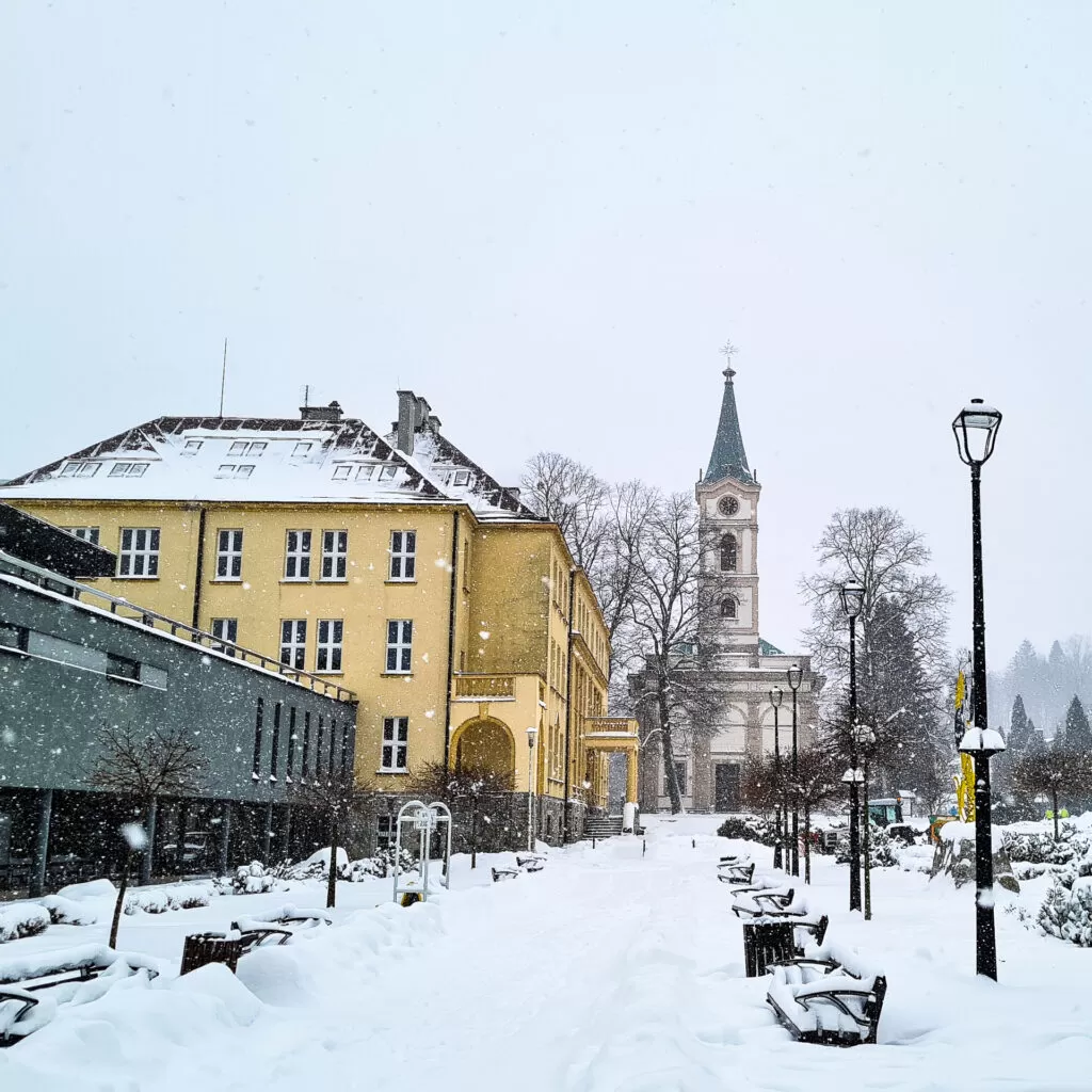 Wisła zimą - Perła Beskidów - Wspominamy Podróże