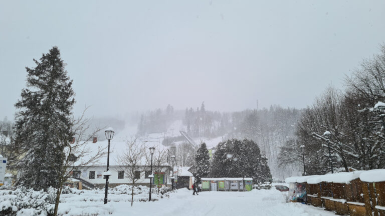 Wisła zimą - Perła Beskidów - Wspominamy Podróże