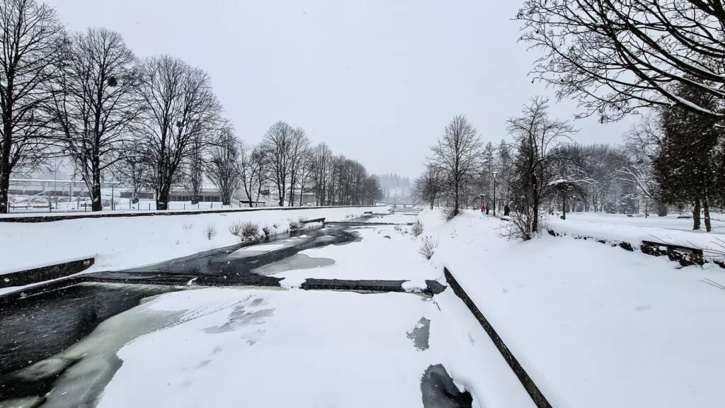 Wisła zimą - Perła Beskidów - Wspominamy Podróże