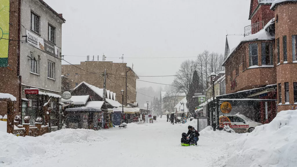 Wisła zimą - Perła Beskidów - Wspominamy Podróże
