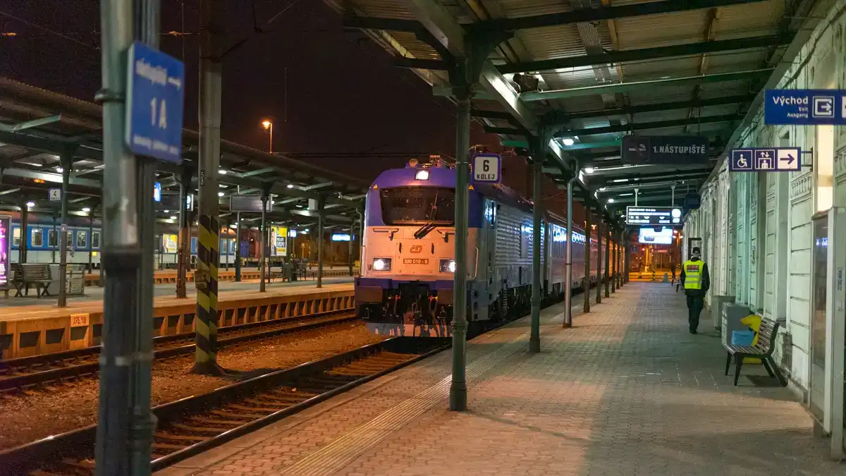 Bogumin, Czechy – dworzec kolejowy